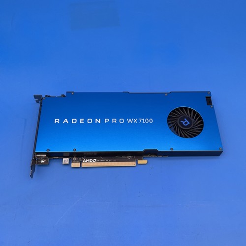 AMD RADEON PRO WX7100 GRAPHICS CARD WX 7100 8GB PCI-E X16 4X Display ...