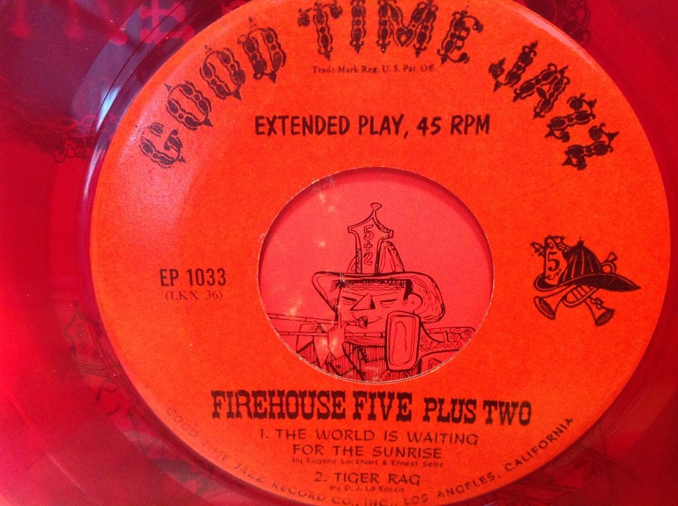 Firehouse five Plus Two- Good Time Jazz - 45 RPM 7" EP Vinyl record | eBay