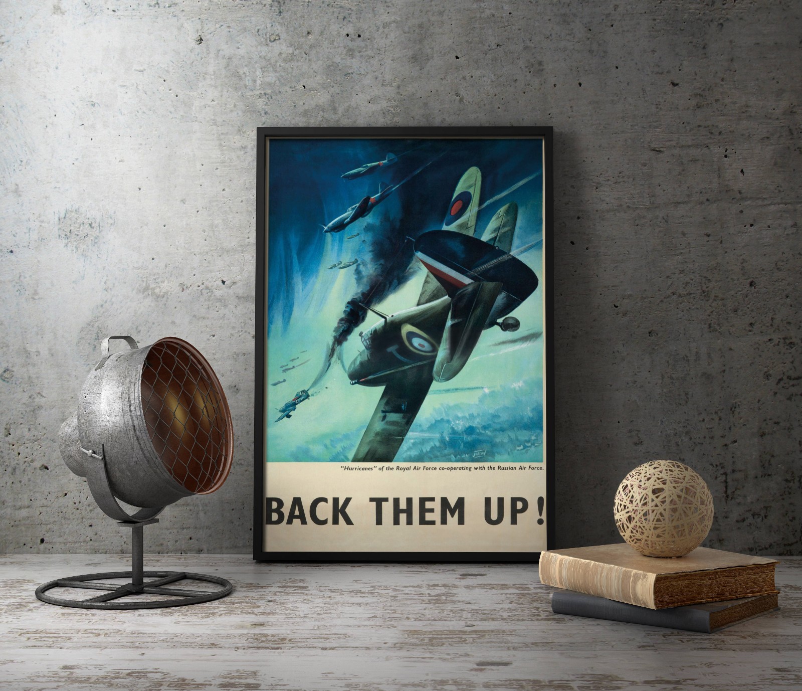 WW2 British Propaganda Poster - Supermarine Spitfire, WW2 Aircraft ...