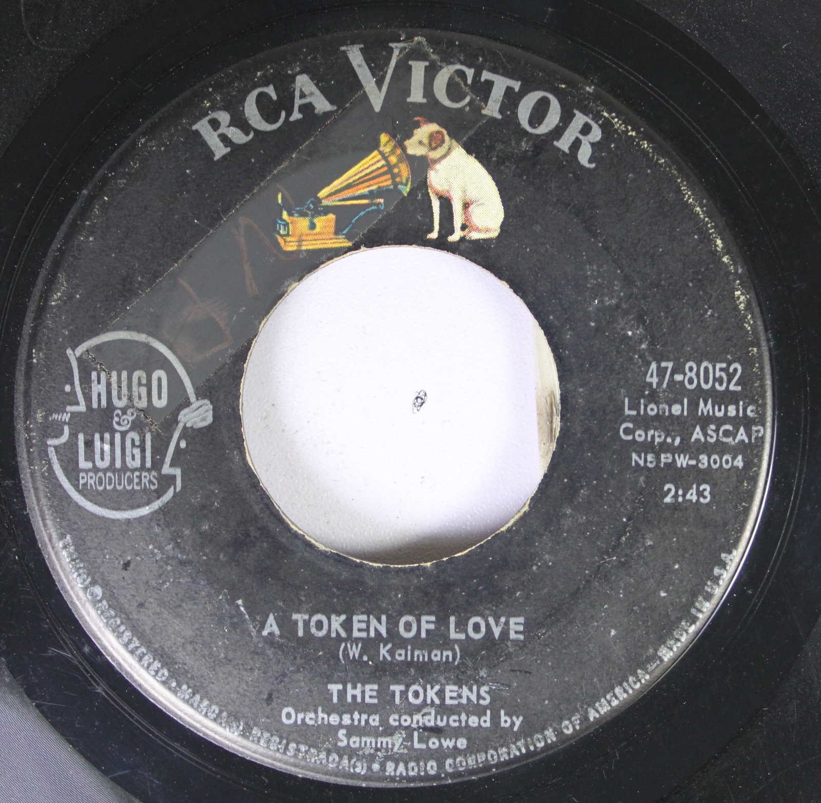 Rock 45 The Tokens - A Token Of Love / La Bomba On Rca Victor | eBay