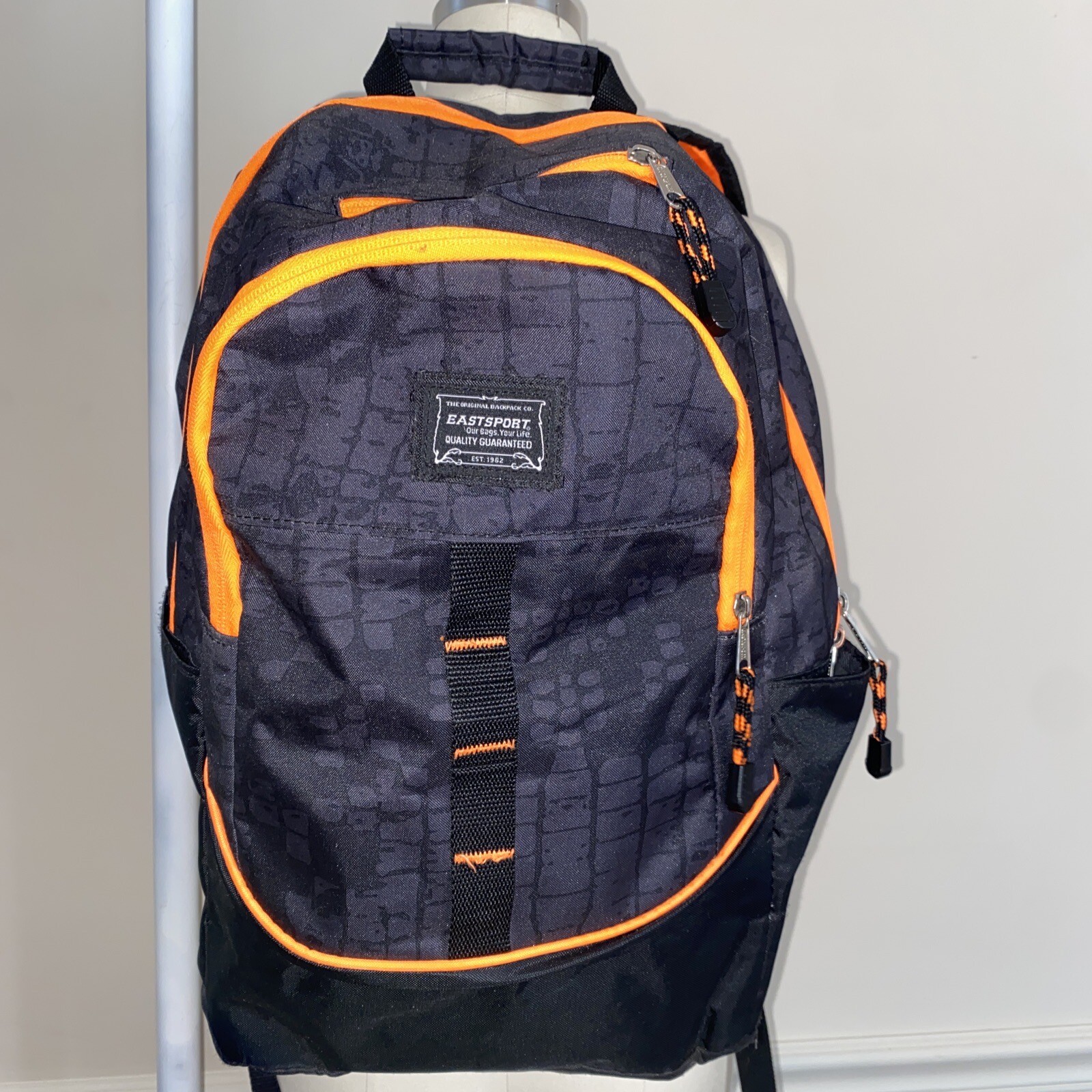 Eastsport Access 119250 SNK Black/blaze Orange gym bag sac Backpack ...