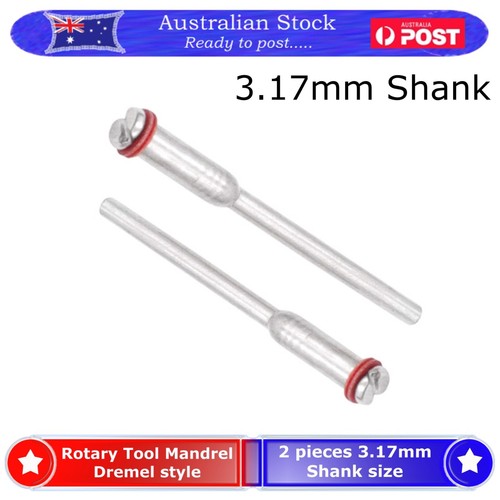 3.17mm Rotary Tool Mandrel Dremel Drill Accessories Cutting Sanding ...