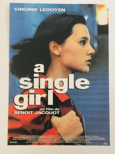 A Single Girl 1995 Benoît Jacquot Virginie Ledoyen Movie Flyer Mini ...