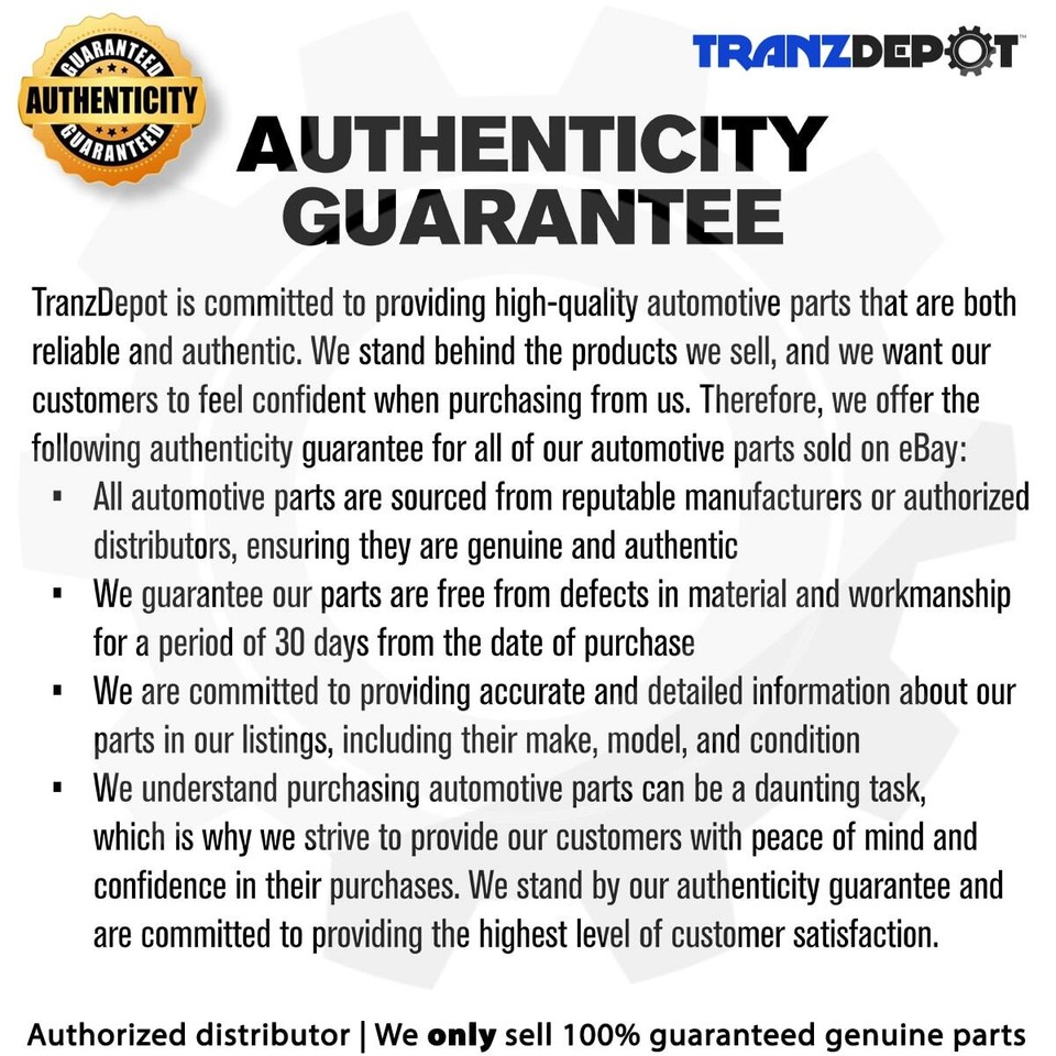 Genuine GM Automatic Transmission Service Kit 6L80 (#24054652) | eBay