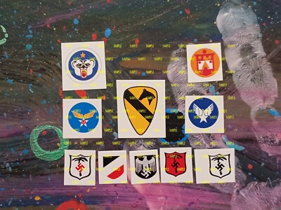 G.I. Joe/Action Man Helmet Reproduction Stickers | eBay