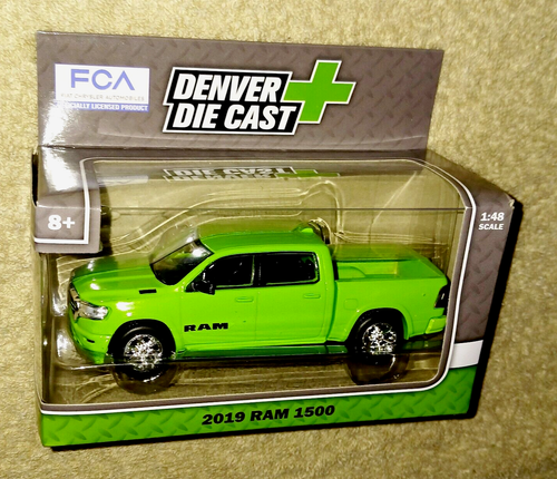 DENVER DIE CAST 2019 DODGE RAM 1500 1/48 SCALE DIE CAST PICKUP TRUCK | eBay