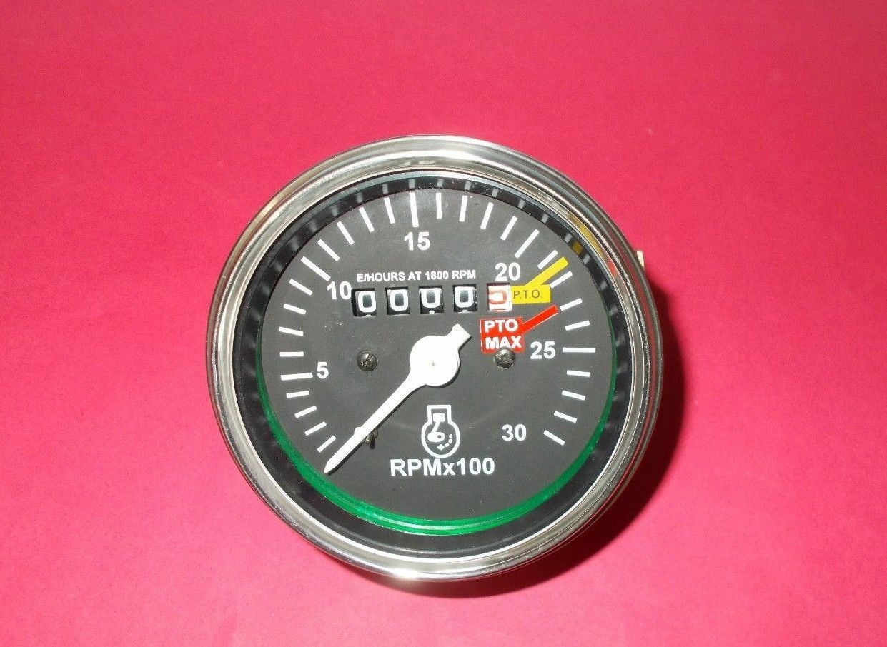 IH Farmall Tachometer 454,464,484,574,584,674,684,784,785,884,885,H84 ...
