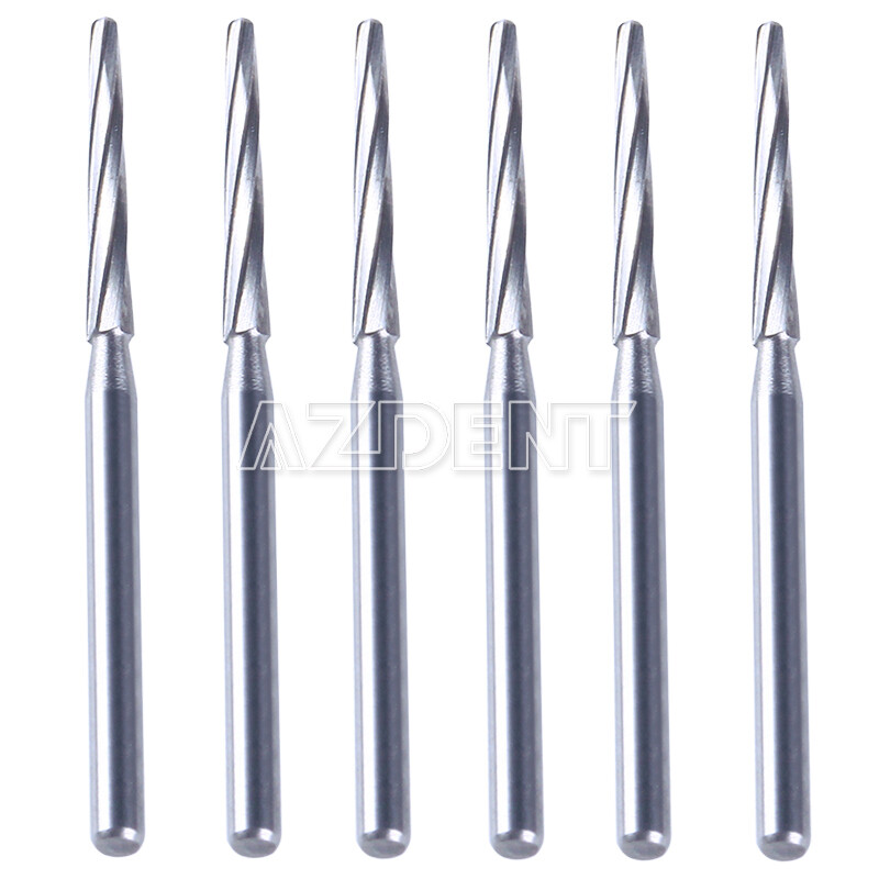 AZDENT Dental Trimming & Finishing Gold Burs Carbide Burs FG 7901/7902 ...