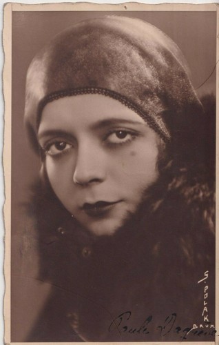 Artiste du Cabaret Mayol PAULE DAGREVE photographie ancienne music-hall ...