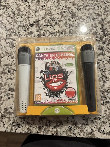 xbox 360 lips microphone Sealed. CANTA EN ESPANOL | eBay