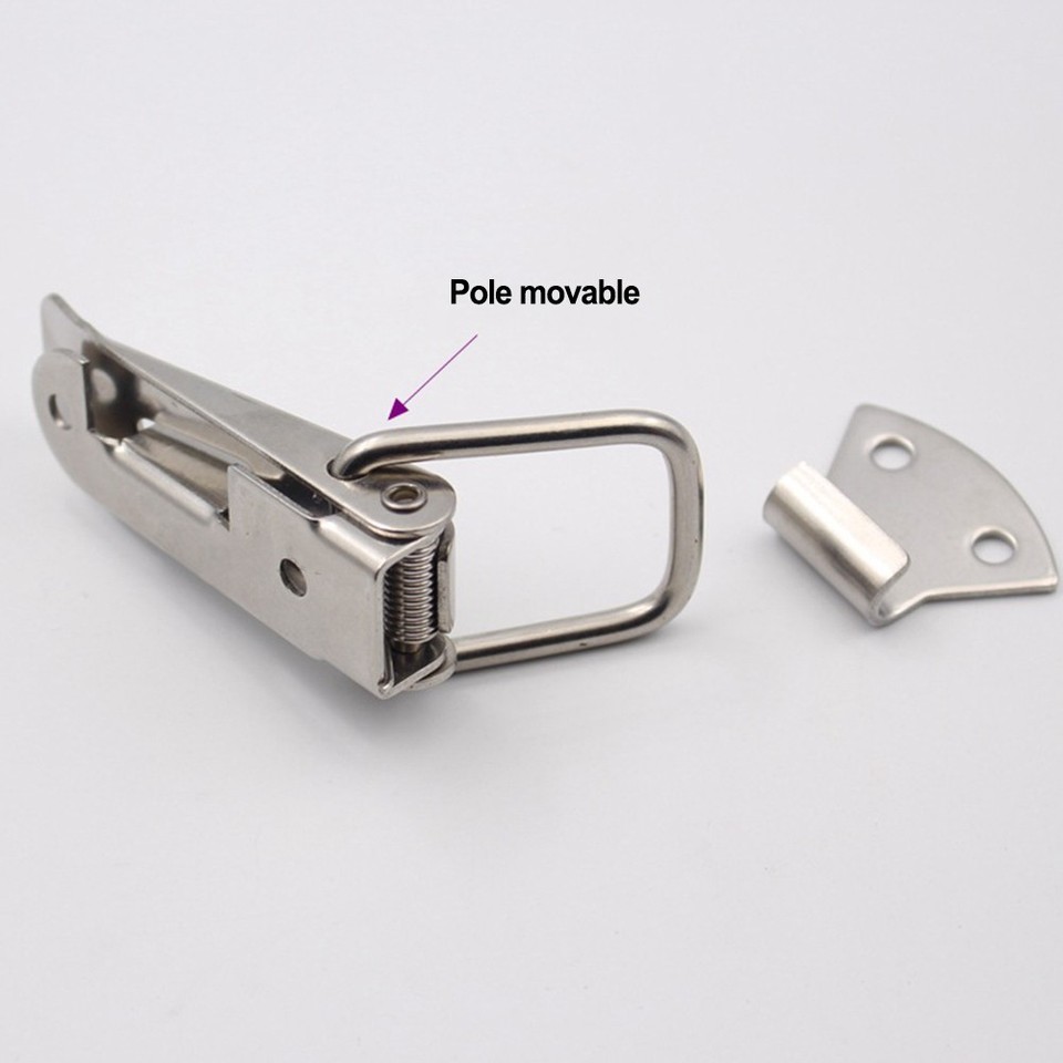 Premium Spring Loaded Clamp Clips 4PCS Stainless Steel Latches for ...