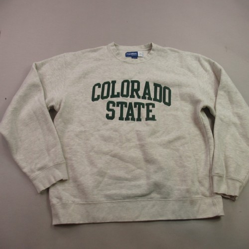 Big Cotton Sweater Mens XL Long Sleeve Crew Neck Outdoors Colorado ...