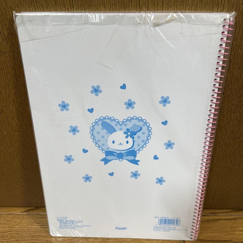 Heisei Retro Sanrio Usahana Notebook With Sticker 2004 Items From The ...