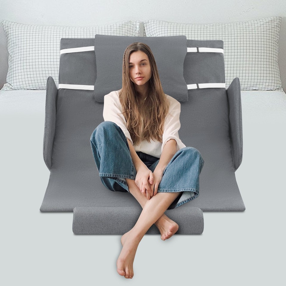 Electric Lifting Adjustable Bed Back Rest W/ Remote Control 8.2ft Cable ...