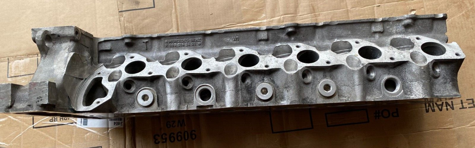 Mercedes OM603 Turbo Diesel Cylinder Head 300SD 300SDL 350SDL S350D 300 ...