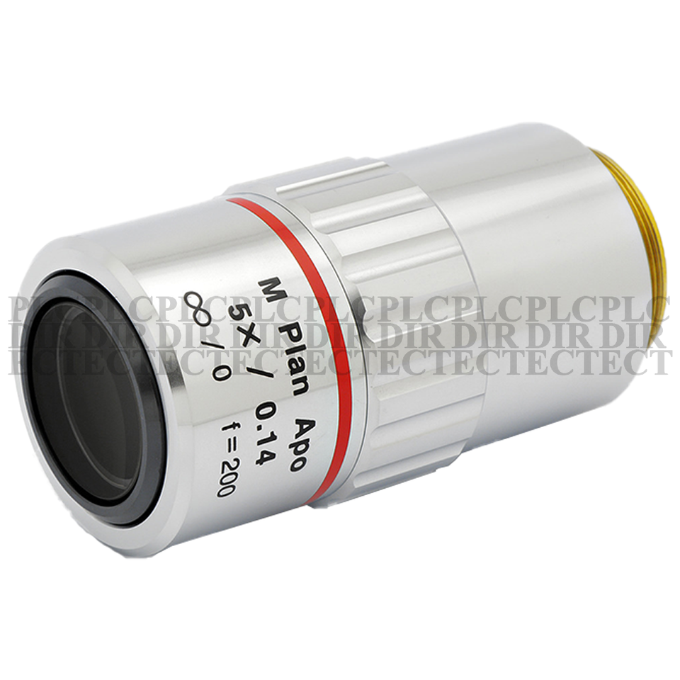 USED Mitutoyo M Plan Apo 5x/0.14 Microscope Objective Lens | eBay