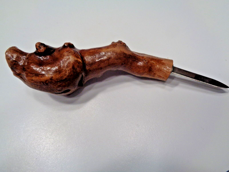 VINTAGE BARWARE TOOL SET 3 PC ..CORK SCREW WINE OPENER .. CORK STOPPER ...