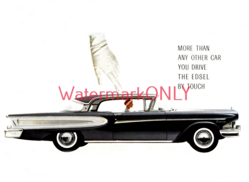 1958 Edsel Drag Cars