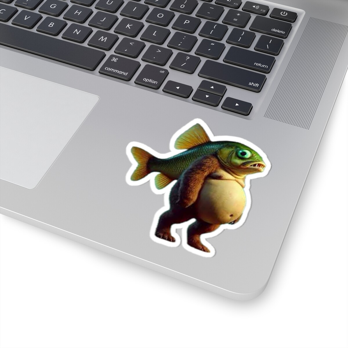 Trippi Troppi Fish Character Vinyl Stickers Viral Italian Brainrot ...