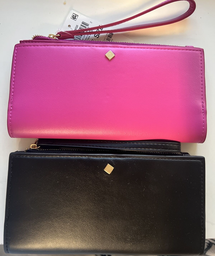 ON 34TH Angii Wristlet Wallet, Fuchsia or Black | eBay
