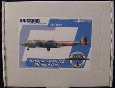 Anigrand Models 1/144 NAKAJIMA G5N1 SHINZAN LIZ Japanese WWII Bomber | eBay