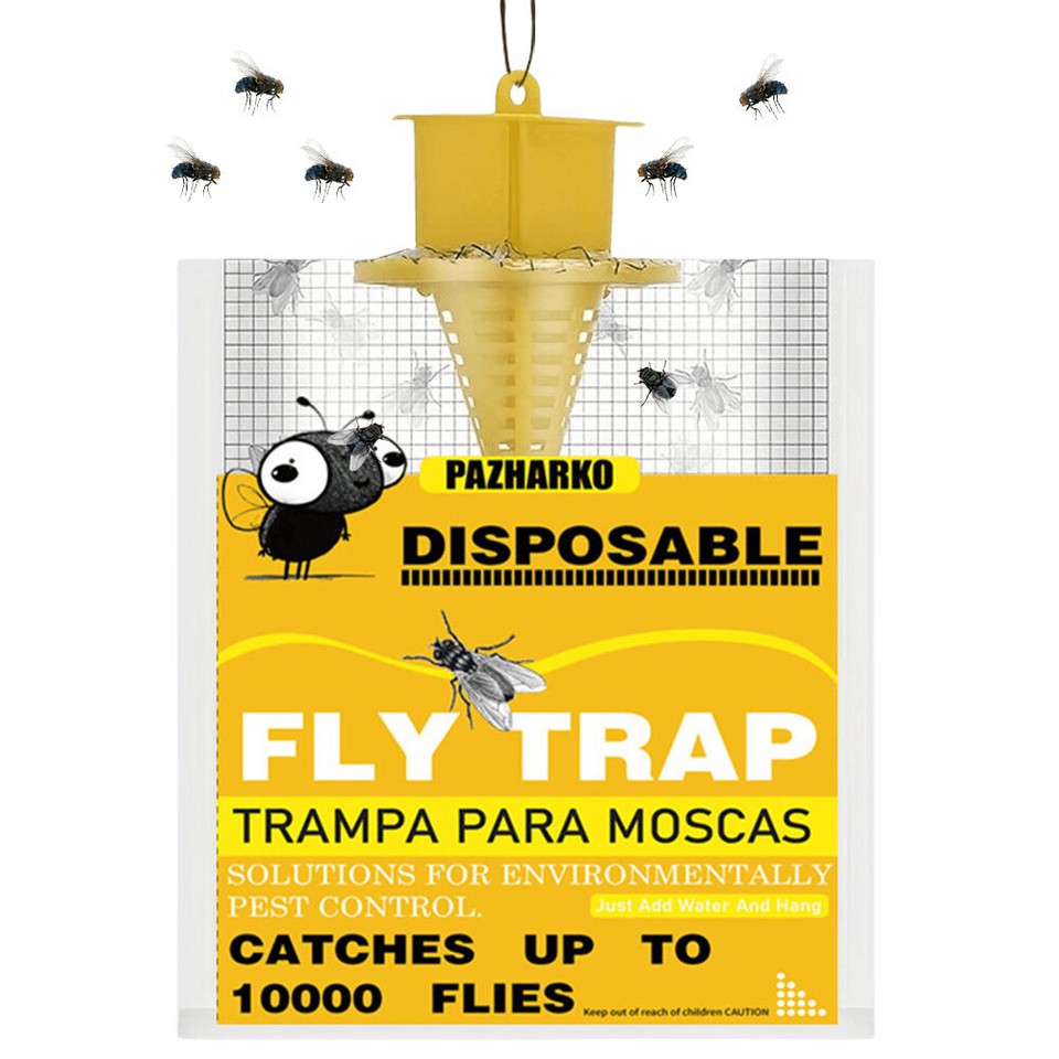 Big Bag Fly Trap Helps Control Horse Flies in Barns Or Ranch Flying ...