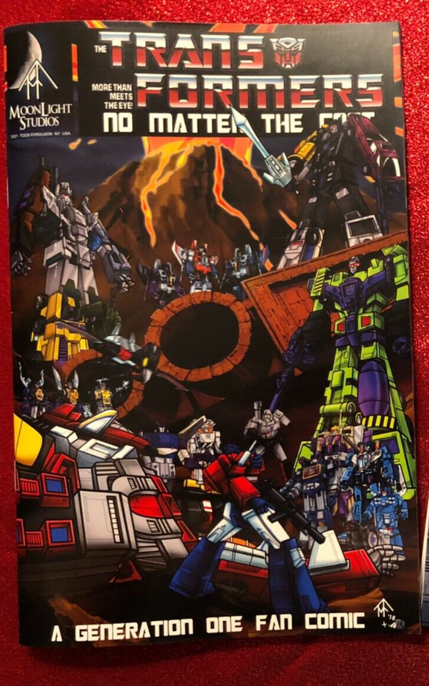 G1 Transformers Fan Comic 2 Book Set Optimus Prime Megatron Autobots ...