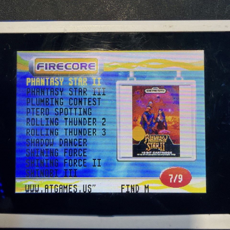 SEGA Genesis Ultimate Portable Game Player W/ 80 Built In Games By ...