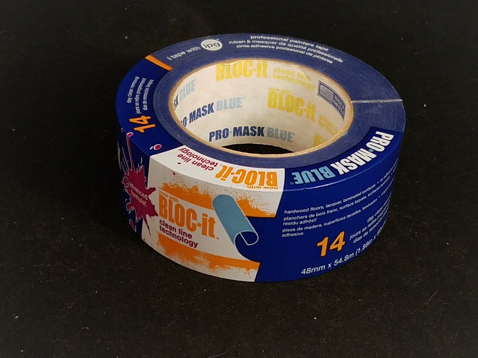 IPG Pro-Mask Blue with BLOC-It Professional Masking Painters Tape 1.88 ...