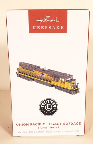 2024 L.E. "Union Pacific Legacy SD70ACE" die-cast metal Lionel Hallmark ...