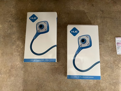 HUE HD PRO USB DOCUMENT CAMERA FOR WINDOWS MACOS CHROME OS BLUE PC0001 ...