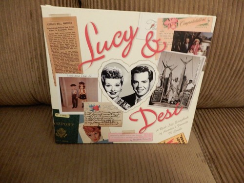 Vintage I Love Lucy Lucy and Desi Real-Life 3D Hardcover Scrapbook and ...