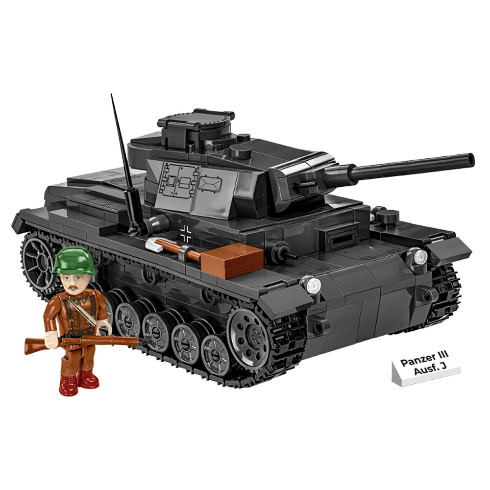 COBI 2289 HC WWII: Panzer III Ausf. J 1:35 Brick Model Tank 590pcs | eBay
