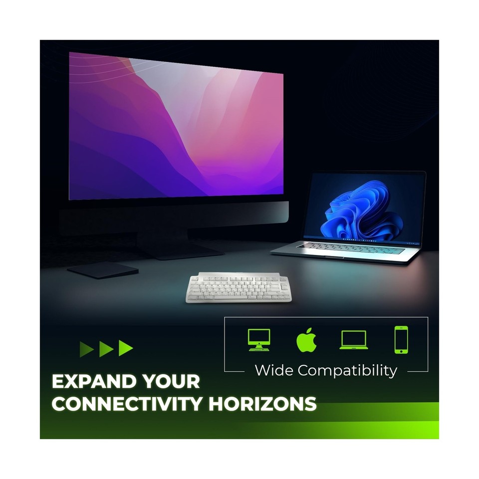 Matias Mini USB Tenkeyless Tactile Pro Mac Keyboard, N-Key Rollover Mac ...