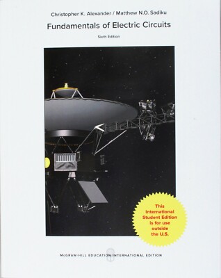 Fundamentals of Electric Circuits by Alexander Sadiku 6th Edition ...