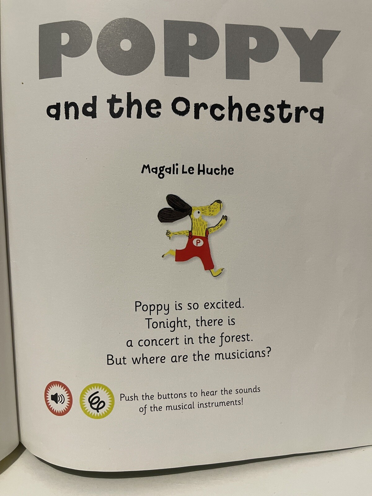 Poppy and the Orchestra: Storybook with 16 musical instrument sounds ...