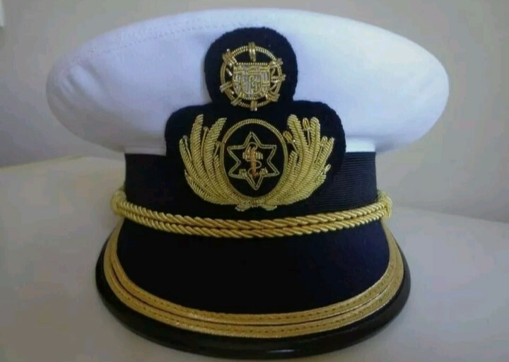 maritime police or water police inspector hat | eBay UK