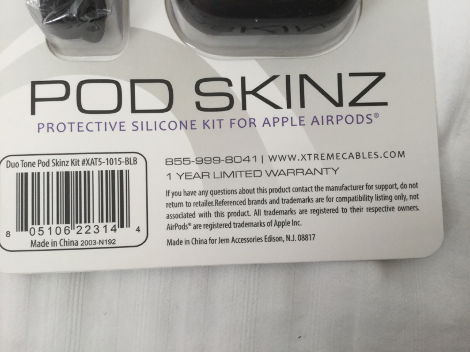 Pod Skinz Protective Kit for Apple AirPods, Case, Carabiner, Sport ...