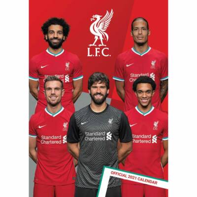 Liverpool LFC Premier League Champions 2019/2020 Official 2021 Calendar ...
