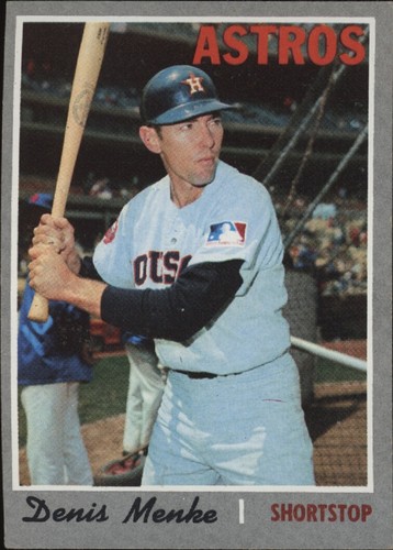 1970 Topps #155 Denis Menke - Houston Astros | eBay