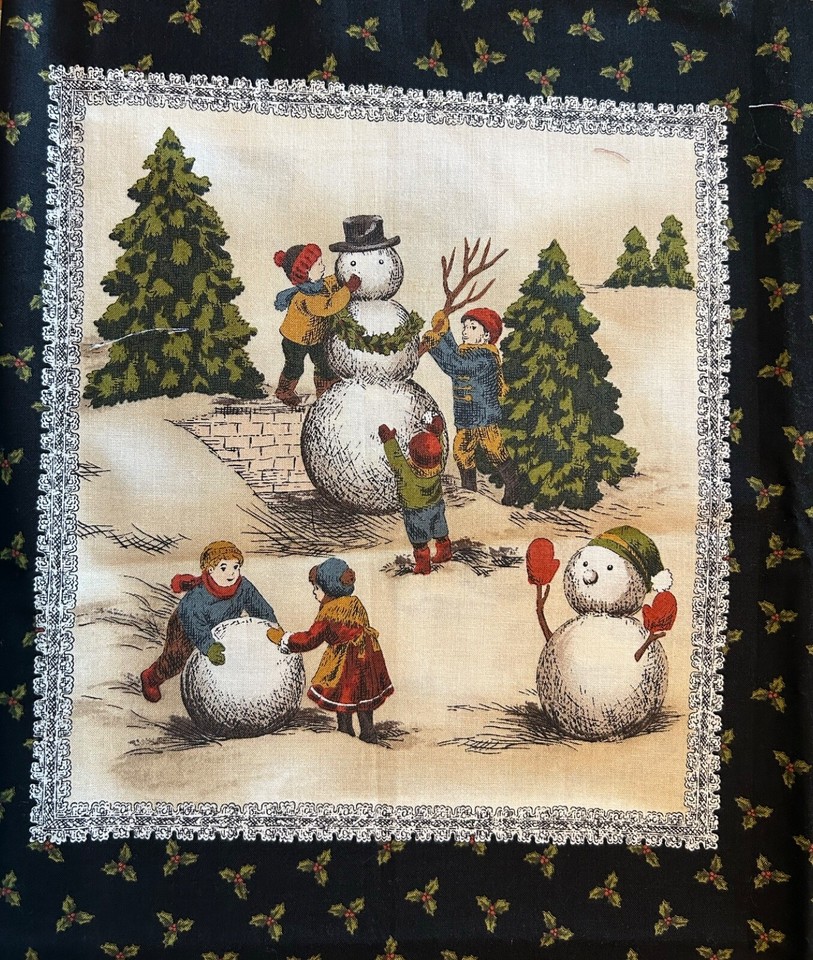 Granny's Quilt Box | Christmas Moda | 8 panels | Aprox 11.5" each | Lot ...