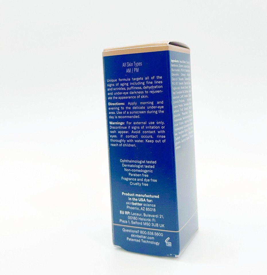 Skinbetter InterFuse Eye Treatment Cream 0.17oz / 5ml Anti-Aging Eye ...