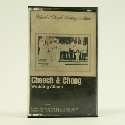Cheech and Chong Cheech and Chong's Wedding Album Cassette Tape (1974 ...