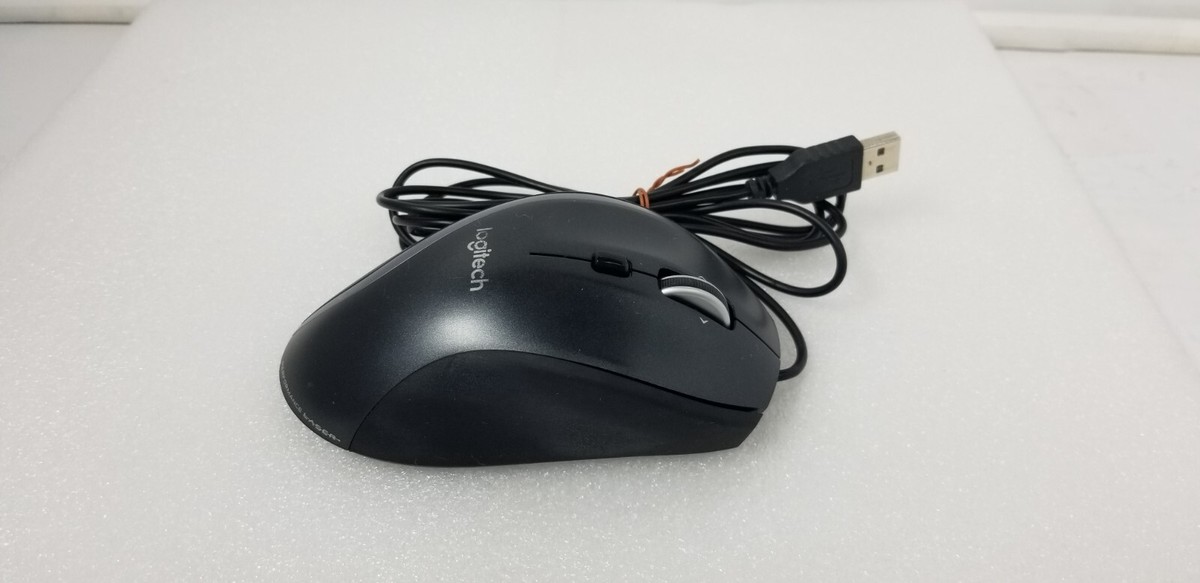 Logitech M500 Tilt Wheel Usb Wired Laser 1000 Dpi Mouse Logitech