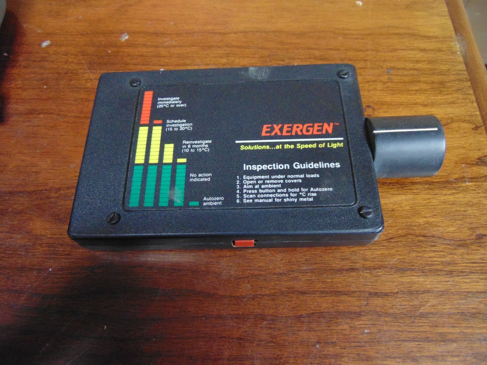 Exergen Microscanner E Autozero Infrared IR Scanner Electrical ...