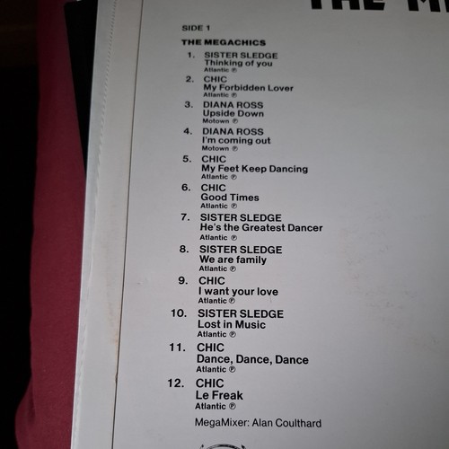 RARE DMC REMIX LP- CHIC / NILE RODGERS MEGAMIX-WHAM/ FRANKIE GOES TO ...