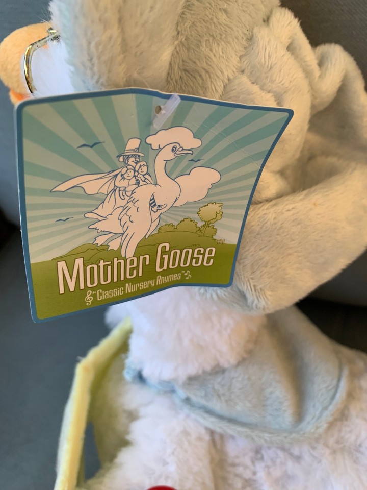 CUDDLE BARN MOTHER GOOSE NURSERY RHYME TALKING PLUSH w/original tags | eBay