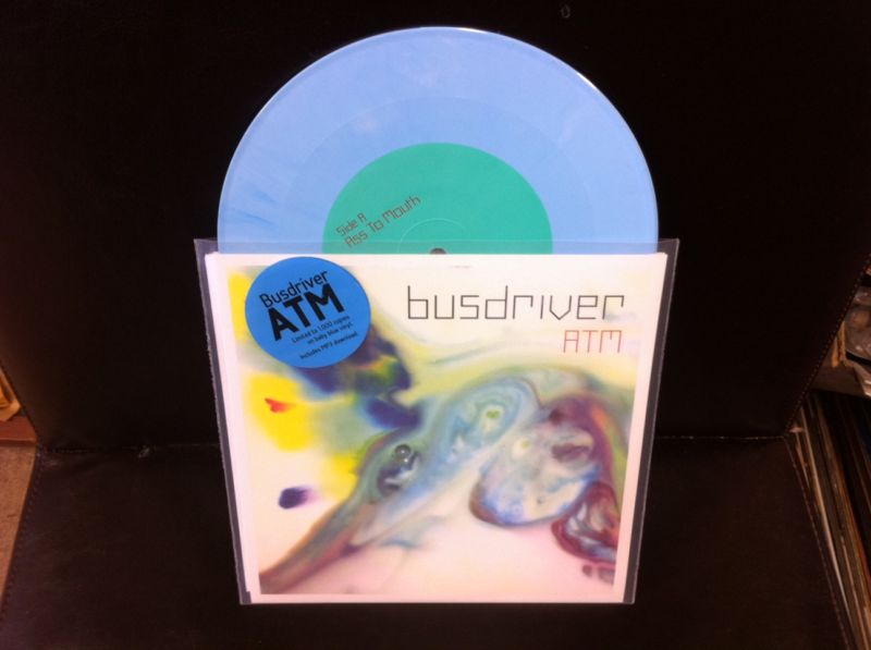 BUSDRIVER ATM / Color Wheel 7" NM RSD 2011 BLUE Vinyl | eBay