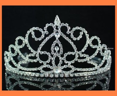 GLORIOUS CRYSTAL TIARA COMB BRIDAL WEDDING PARTY T303S | eBay