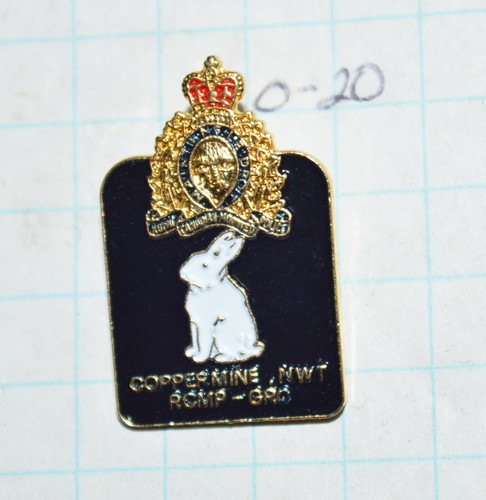 CANADA RCMP COPPERMINE (KUGLUKTUK) NWT NORTHWEST TERRITORY RABBIT 1 ...